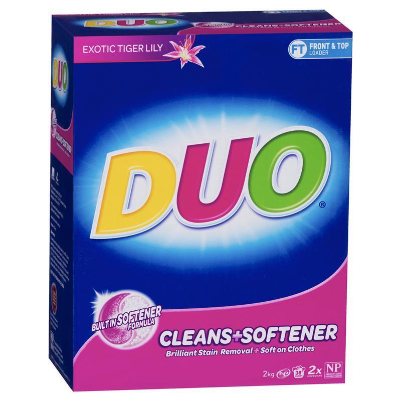 WasP - Duo Washing Powder 2kg cleans& softener – Fastlink Wholesale