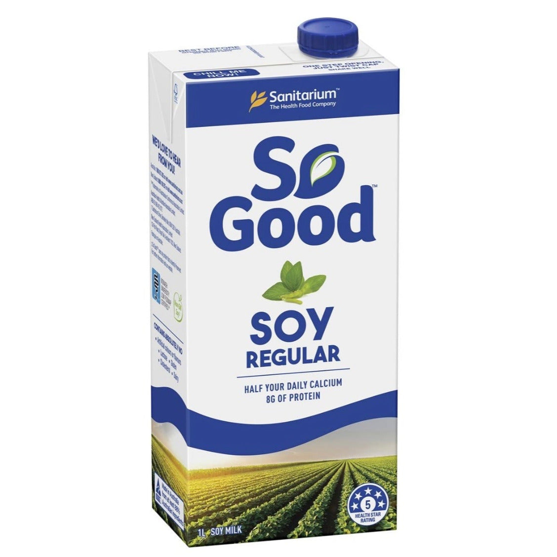 Milk - So Good regular Soy Milk 1L – Fastlink Wholesale