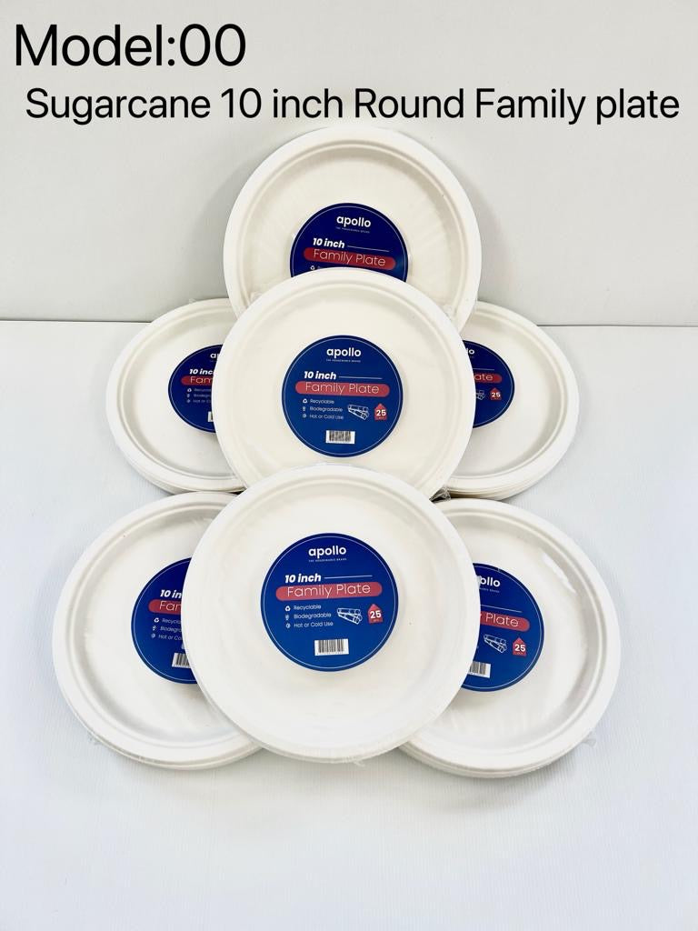 PaPl - Apollo Paper Plates 10” Family 25pcs – Fastlink Wholesale