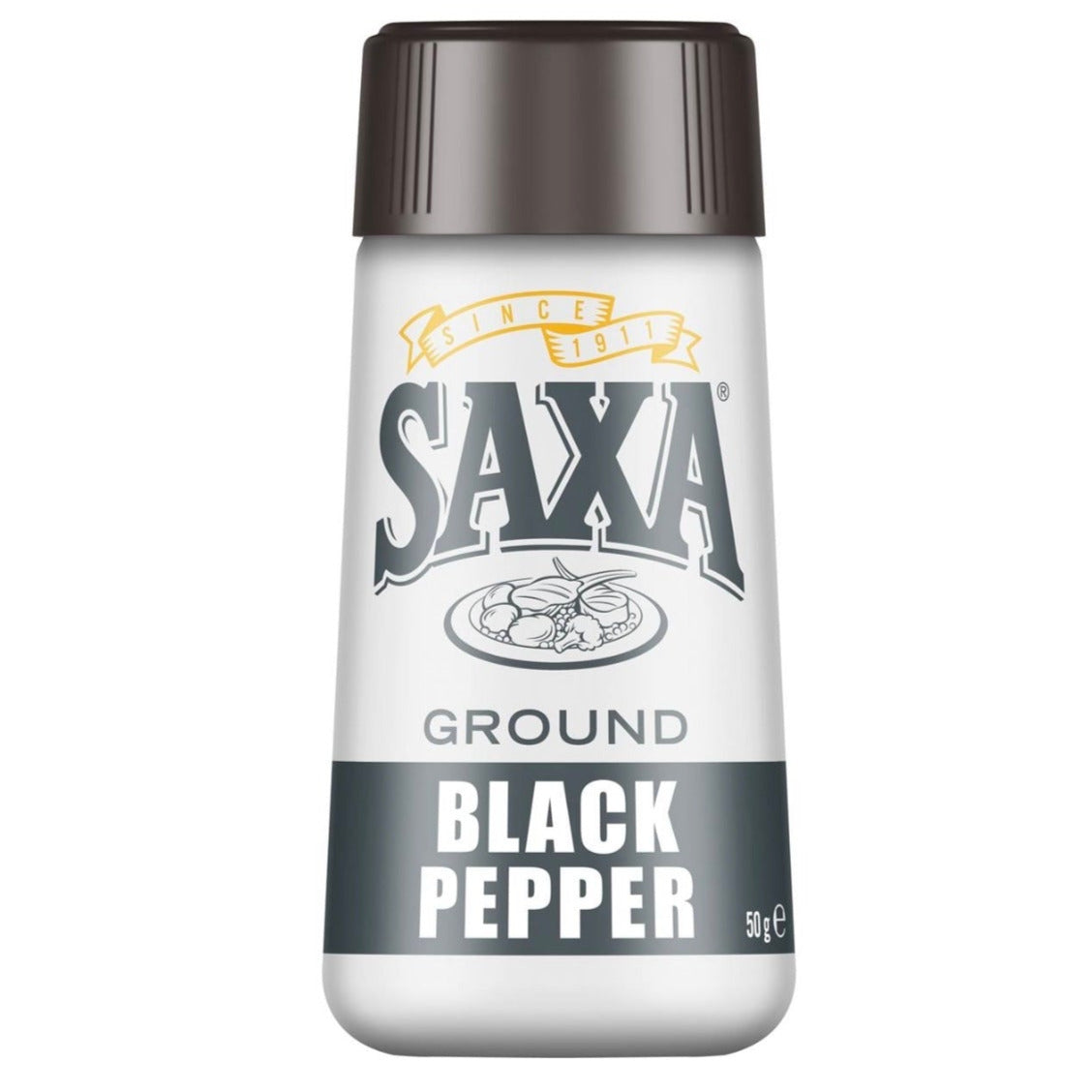 Salt - Saxa Black Pepper 50g – Fastlink Wholesale