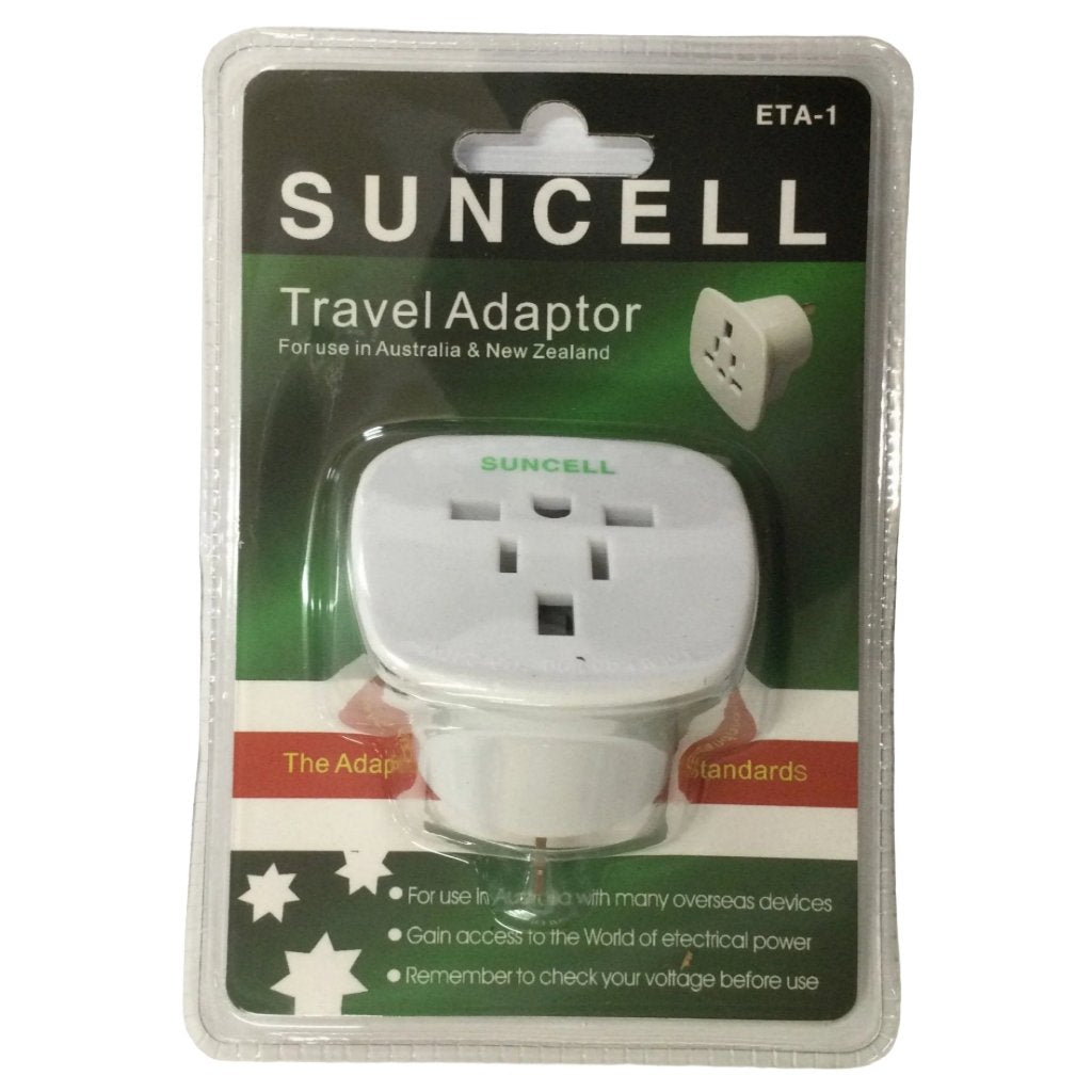 Travel Adaptor for Au & NZ – Fastlink Wholesale