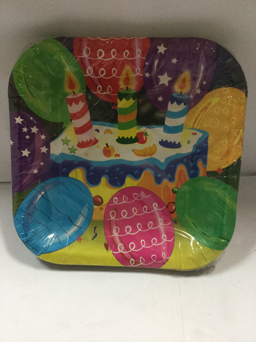 Paper Plates Square 20s – Fastlink Wholesale