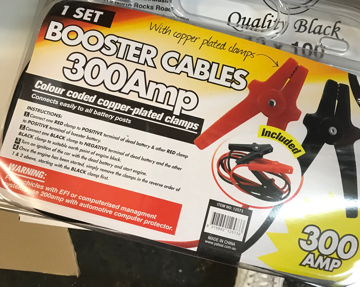 Jumper Lead Cables 400amp 2.5m – Fastlink Wholesale