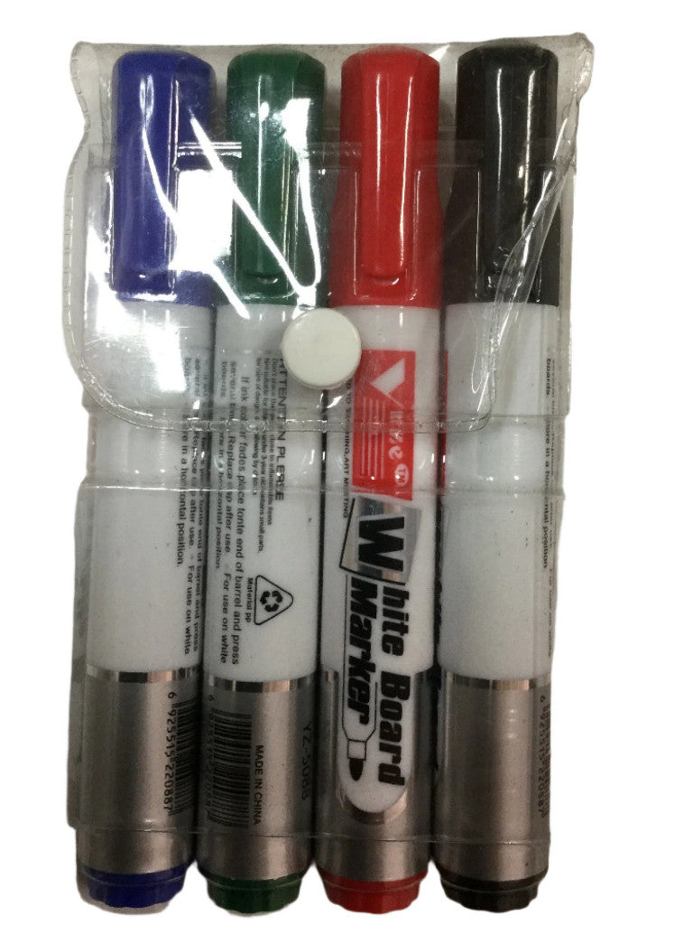 White Board Markers 4pcs – Fastlink Wholesale