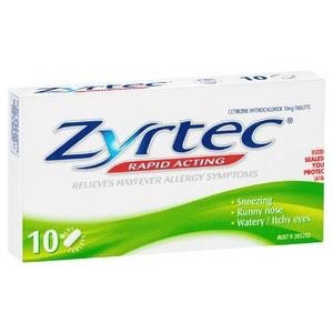 Zyrtec Rapid 10s Tab – Fastlink Wholesale